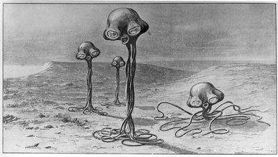 War Of The Worlds Alien Drawing