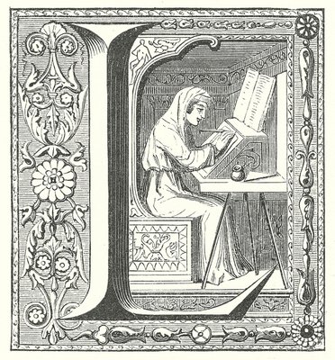 Medieval Scribe Desk