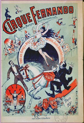 French Circus Posters
