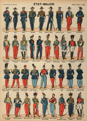 Uniforms of the French Military by French School