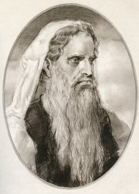 Moses, a prophet in the Abrahamic religions, leader of the Israelites ...