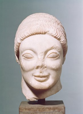 'The Rayet Head', Attic, from Dipylon by Greek