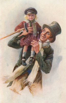 Illustration for A Christmas Carol by Charles Dickens