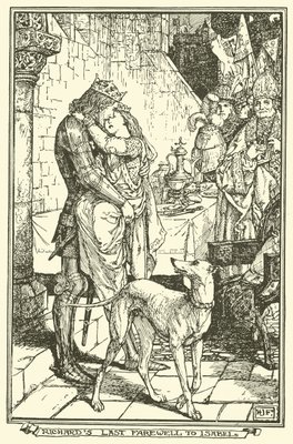 Richard's Last Farewell to Isabel by Henry Justice Ford