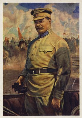 Russian Civil War Red Army Uniform