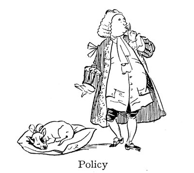 robert walpole cartoon