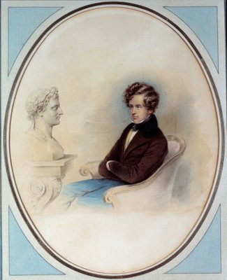 Portrait of the King of Rome Napoleon II, Duke of Reichstadt, son of ...