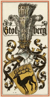 The ancestral coats of arms of the German princely houses: Stolberg