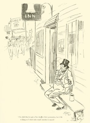 Cartoon by Phil May, from the 1890s by Phil May