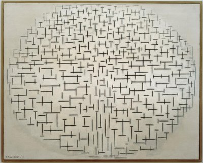 Piet Mondrian Composition 10