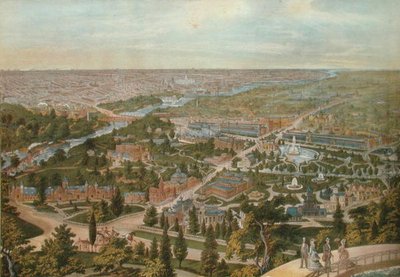 Bird's Eye View of the Centennial, Philadelphia