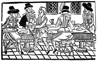 A supper party by Unbekannt: High-quality fine art print