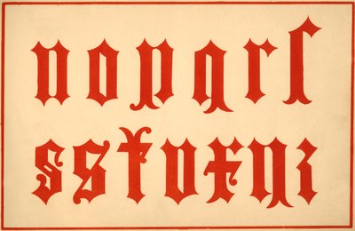 Old English Alphabet Lower Case