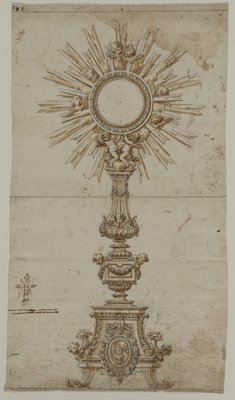 Monstrance Drawing