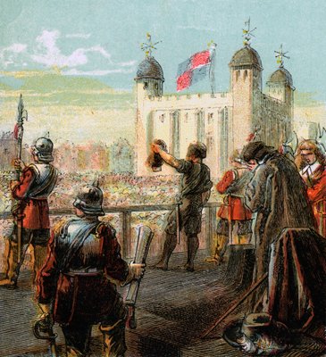 The Execution of Lord Strafford by Unbekannt