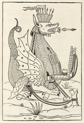 Machine Dragon Drawing