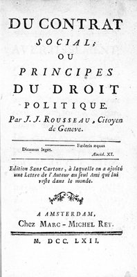 Jean Jacques Rousseau Social Contract