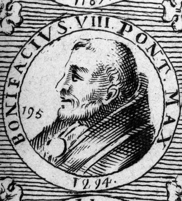 Portrait of Boniface VIII (Benedetto Caetani known as Bonifacio VIII)