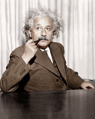 Albert Einstein Mustache