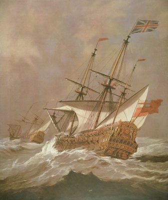 The English Ship Resolution in a Gale