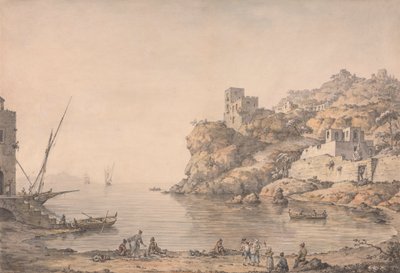 The Coast Near Naples by William Marlow: Fine art print