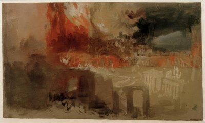 Rome Burning Painting