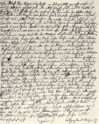 Mozart Sheet Music Handwritten