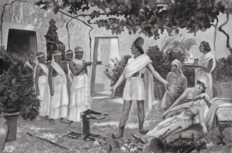 Cure of the Hittite Princess who was possessed by a Devil