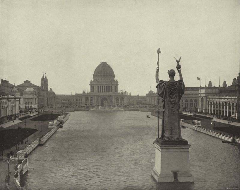 The Grand Basin from the Peristyle by American Photographer