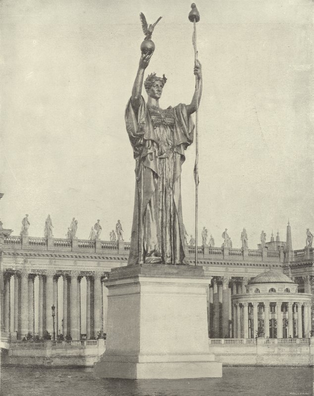 The Heroic Statue of the Republic by American Photographer