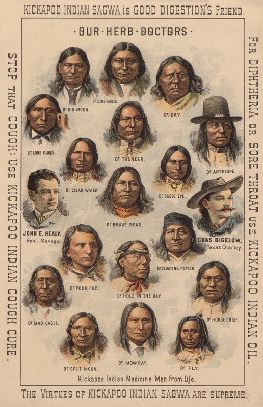 Kickapoo Indian Medicine Men by American School