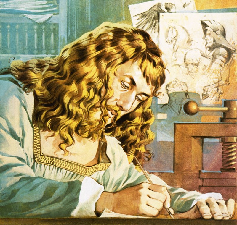 Albrecht Durer by Angus McBride: Premium art reproduction