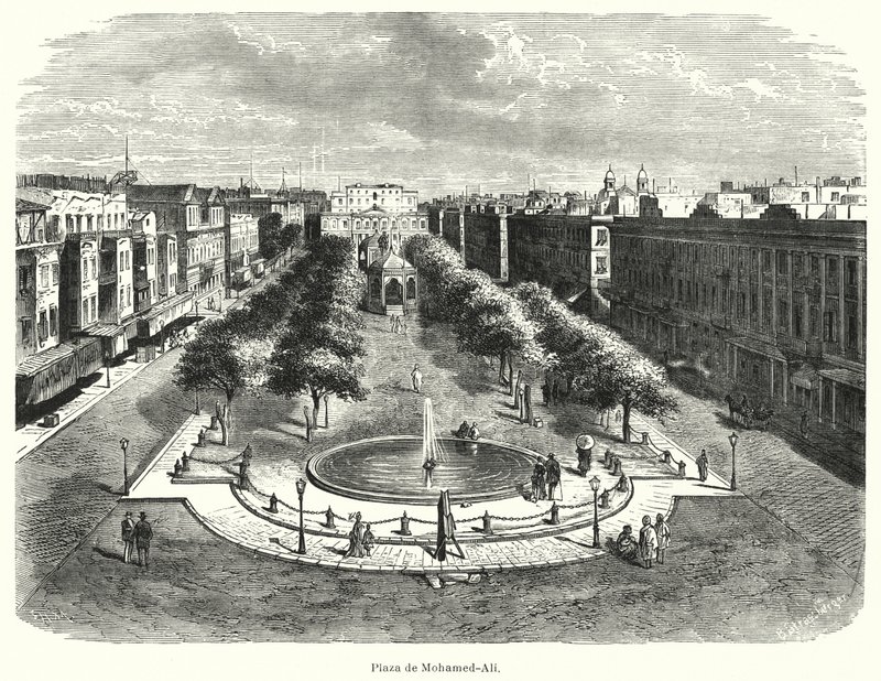 Mohammed Ali Square, Alexandria, Egypt