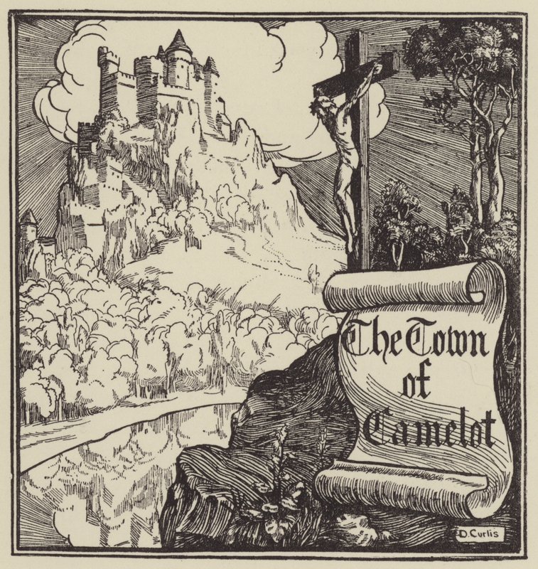 The Town of Camelot by Dora Curtis: Buy fine art print