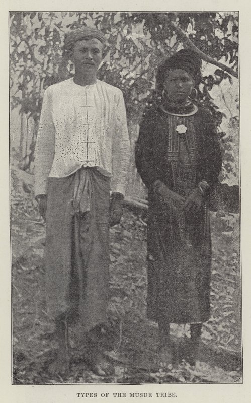 Types of the Musur Tribe by English Photographer