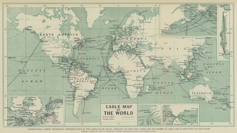 International Marine Telegraphic Communications of the World in Use ...
