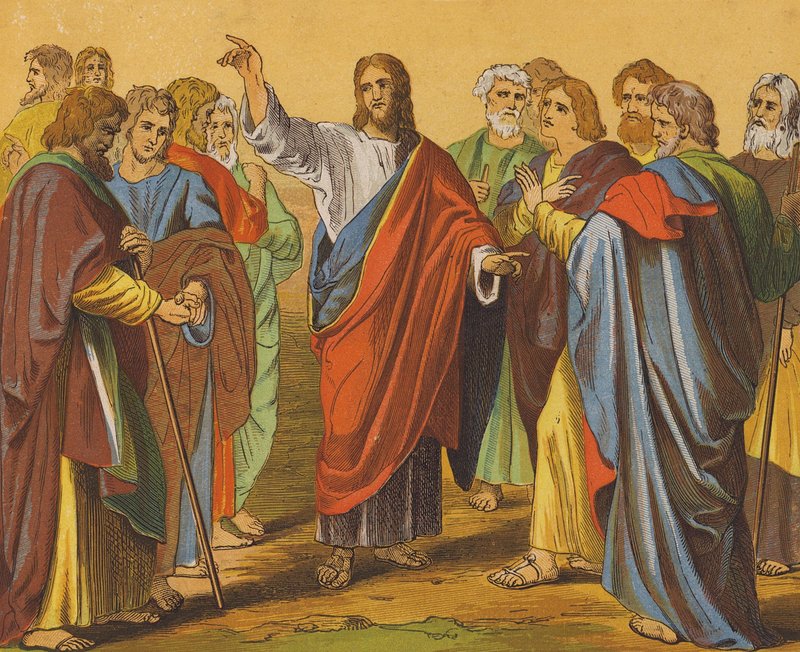 Jesus Christ Sending Out the Twelve Apostles