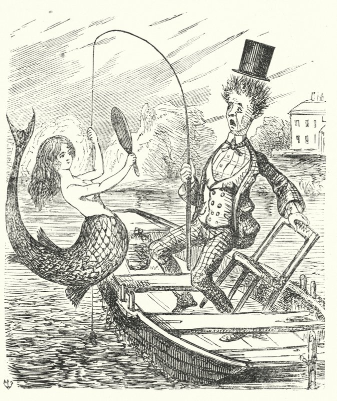 Mermaid And Fisherman Border Vintage Mermaid And Fisherman, | Zazzle