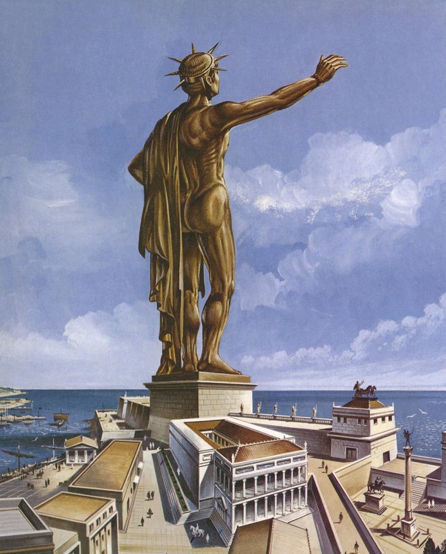 Colossus Of Rhodes Pedro Rafael Mena The Colossus Of Rhodes