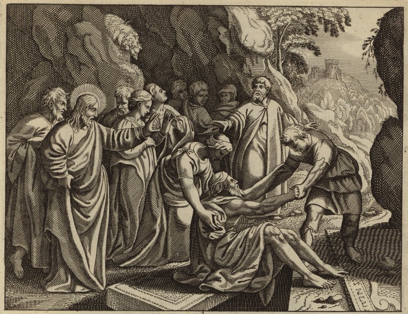 Jesus Christ Raising Lazarus from the Dead