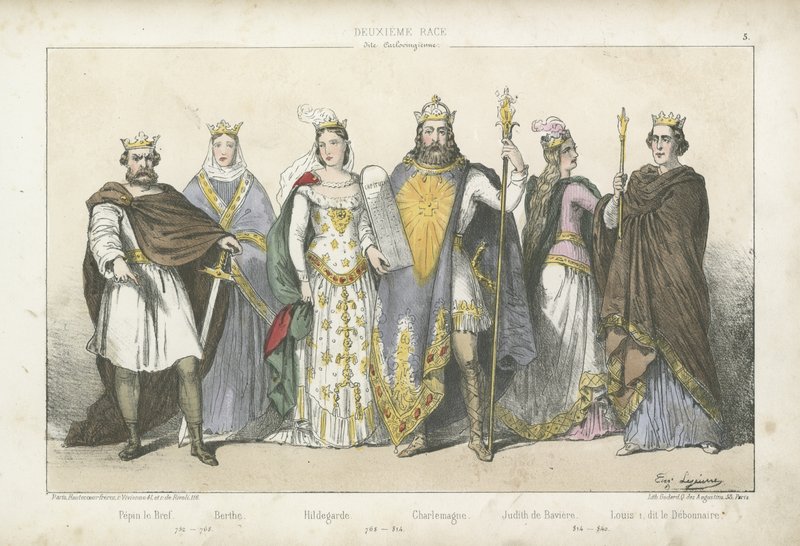 Frankish Kings and Queens of the Carolingian Dynasty