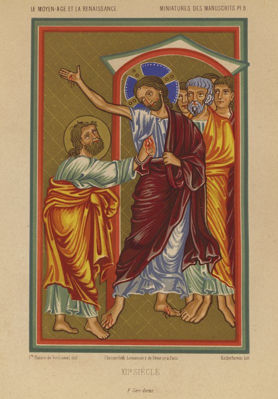 Jesus Christ Bearing the Wounds from the Crucifixion