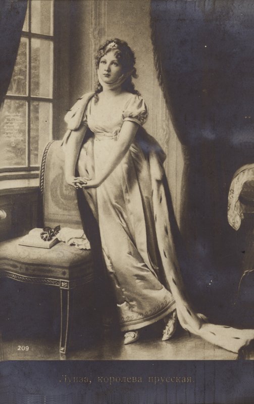 Queen Louise of Prussia by German School: Fine art print