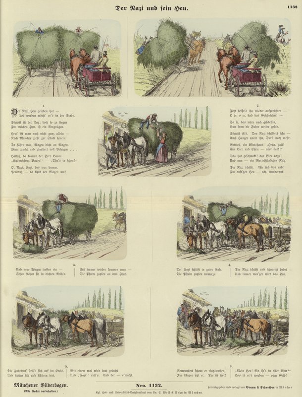 The Nazi and His Hay by German School: Buy fine art prints