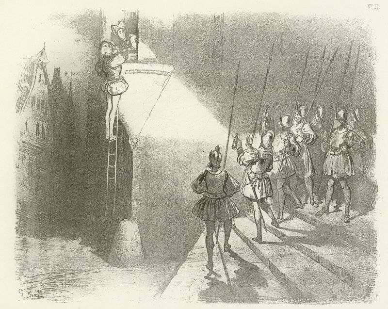 Surprised by Watchmen - Reign of Henry IV by Gustave Dore