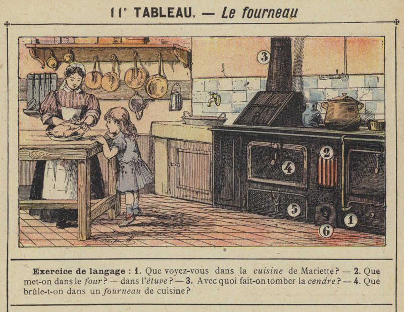 The Stove by Gustave Fraipont: Premium art reproduction