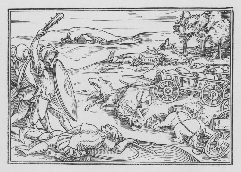 David Smites Hadadezer and the Syrians