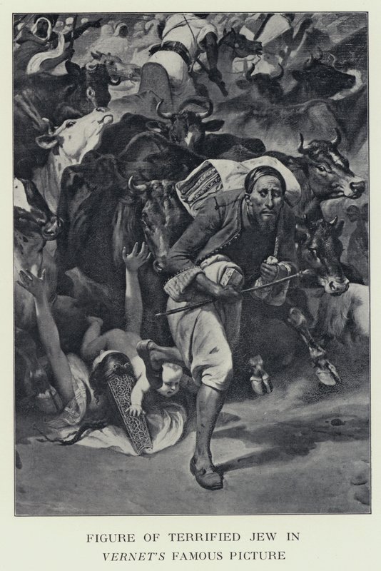Figure of Terrified Jew in Vernet's Famous Picture - Supposedly a ...