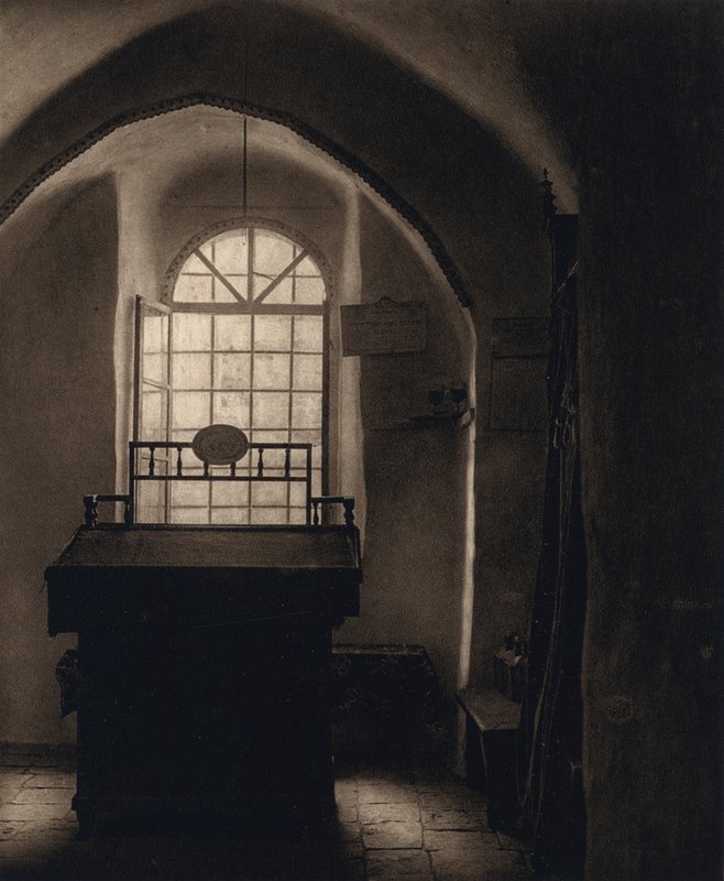 Jerusalem, Small Synagogue at the Wailing Place of the Jews