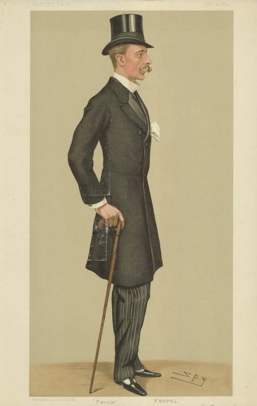 The Hon Derek William George Keppel by Leslie Matthew Ward